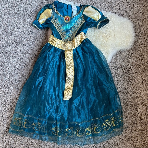 Disney | Costumes | Disney Princess Merida Dress From The Movie Brave ...